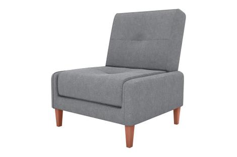 Poltrona de Descanso Decorativa Blanca Cinza Matrix - Poltronas ...