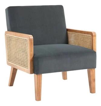 Poltrona Homy Pahadron Cinza - Design Contemporâneo 80,5cm - Poltronas ...