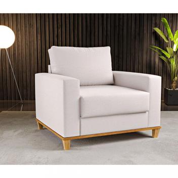 Poltrona Linho Viena Viero - Poltronas - Magazine Luiza