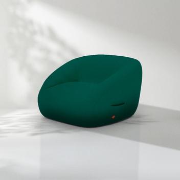 Poltrona Para Área Externa Soft - Puff de Jardim Tipo Nuvem - Eco Flame - Eco Flame Garden ...