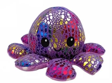 Polvinho Do Humor Roxo Escama Reversível Bravo Feliz - Generica ...