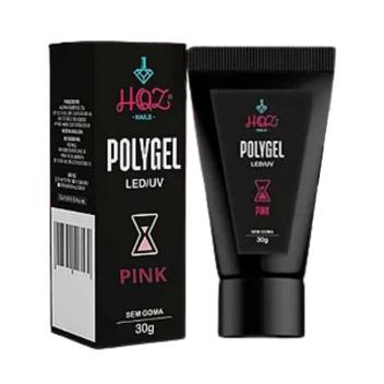 Polygel Sem Goma Pink Led/Uv 30g - HQZ Nails - Gel para Unhas ...