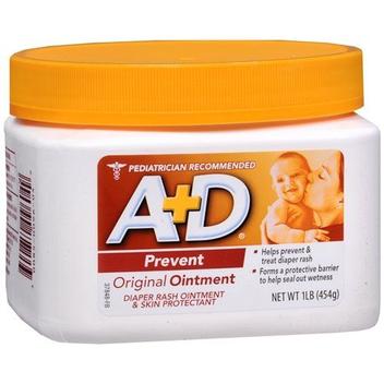 Pomada A+D Original para assaduras multiuso 454g - Creme/ Pomada para ...