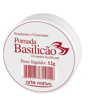 Pomada Basilicão 12g Emoliente e Umectante - Arte Nativa - Cuidados com ...
