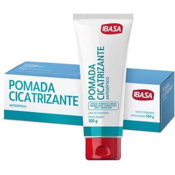 Pomada Ibasa Cicatrizante para Cães e Gatos - 100 g - Farmácia Pet ...