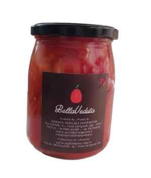 Pomodori Pelati "Bella Veduta" Drenado:420g Bruto:500g - FRATEPIETRO - Tomate Pelado - Magazine ...