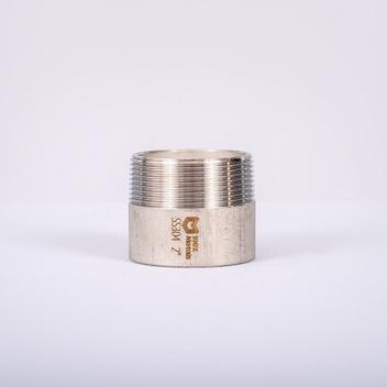 Ponta de rosca inox 304 sch.40 rosca (bsp) - 100% METAIS - Registro de Pressão - Magazine Luiza