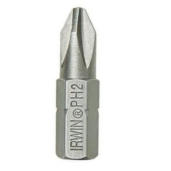 Ponta Insert Bit Phillips 25,4mm x 1/4"" x 2 - IW12888 - IRWIIN - Irwin - Abrasivos - Magazine Luiza