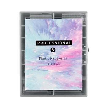 Pontas De Unhas Francesas De Acrílico Transparente 120 Unidades ...