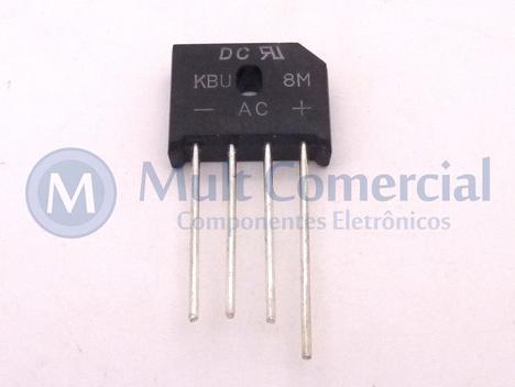 Ponte Retificadora KBU8K 800V 8A - DC - Acessórios para Ferramenta ...