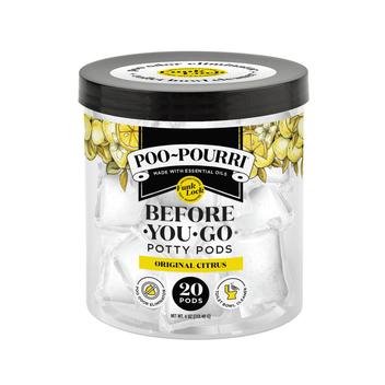 Poo-Pourri Original Citrus - 20 Unidades - Vagens para Banheiro ...