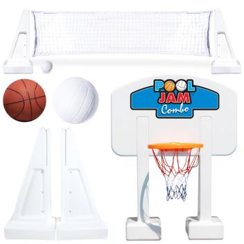 Pool Jam Combo para piscinas enterradas Swimline White - Brinquedos ...