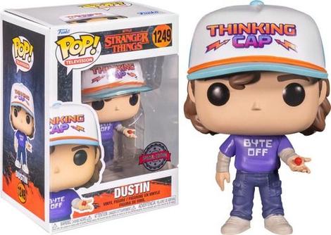 Pop! Funko Dustin Thinking Cap 1249 Stranger Things - Funko Inc ...
