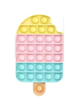 Pop It Fidget Toy Pop Bubble Sensorial Anti-Stress Picolé - Mega Block ...