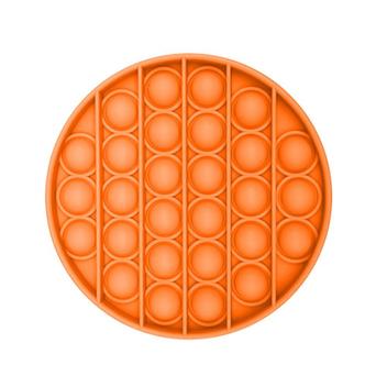 Pop It Hand Sensorial Fidget Silicone Laranja Bolha - Open Star - Pop ...