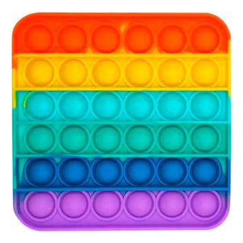 Popit Fidget Bolha Autismo Anti-stress Quadrado Colorido - FidgetPopIt ...