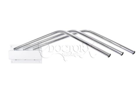 Porta Avental De Parede Tipo Cabide P/ 3 Aventais De Chumbo - DoctorX ...