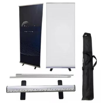 Porta Banner Roll-up Suporte Banner Estrutura 100x200cm - VisualBrand ...