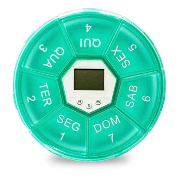 Porta Capsulas Comprimidos digital com alarme 7 divisões - 123UTIL ...