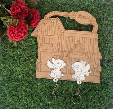 Porta Chaves - Lilo e Stitch - CAEMI LASER - Porta-Chaves - Magazine Luiza