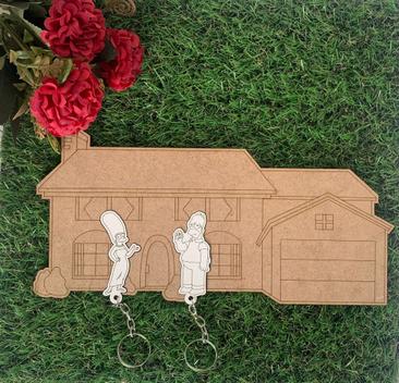 Porta chaves - Simpsons - CAEMI LASER - Porta-Chaves - Magazine Luiza