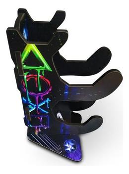 Porta Controle Videogame Suporte Mesa Console Fone Mdf Gamer - Arte com ...