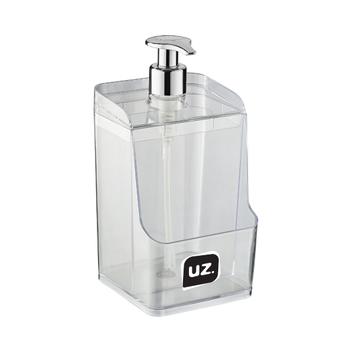Porta Detergente Slim Com Suporte Para Esponja 500ml UZ Cozinha ...