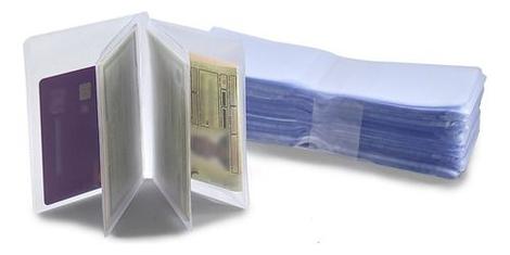 Porta Documentos Plástico P/ Carteira 750 Unidades Atacado - Lucadry ...