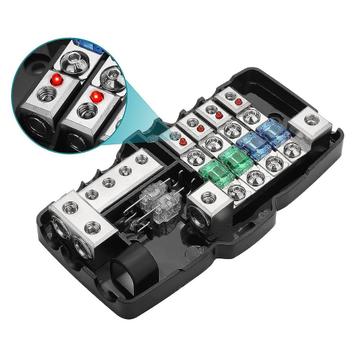 Porta fusivel distribuidor 4 vias combinado pos e neg - Conceptkits ...