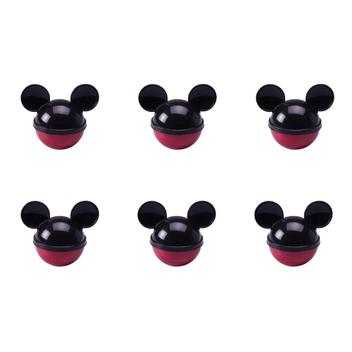 Porta Mix Mini Mickey Mouse 50ml 6 Unid Plasútil - Pote Descartável ...