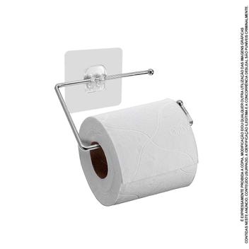 Porta Papel Higiênico De Parede Aramado Cromado - TOC LAR - Porta Papel ...