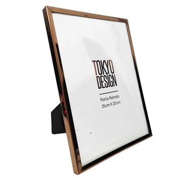 Porta Retrato Metal Rose 15x20 - Tokyo Design - Porta Retrato ...