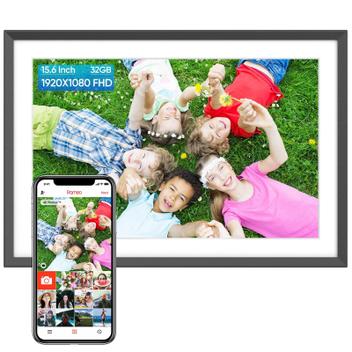 Porta-retratos digital ARZOPA 15.6" WiFi 32GB 1920x1080 FHD - Porta ...