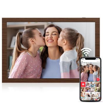 Porta-Retratos Digital Kosshe 10.1" WiFi - Tela HD 1280x800 - 16GB ...