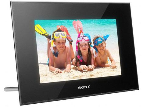 Porta-Retratos Digital LED 9 Polegadas - Sony DPF X95 - Porta Retrato ...