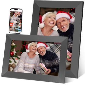 Porta-Retratos Digital QCREA FRAMEO 10.1" WiFi - 32GB HD - Porta ...