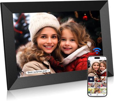 Porta-Retratos Digital Uhale WiFi HD IPS - Tela de 10,1 Polegadas com ...