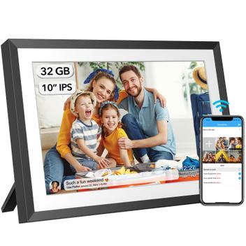 Porta-retratos digital Wifi Akimart 32GB com IPS de 10,1" - Porta ...