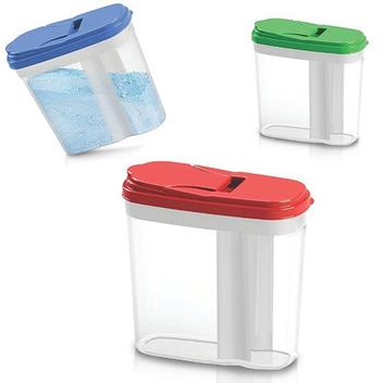 Porta Sabão em Pó Com Tampa 1kg - ERCA - ERCA - Porta Sabão / Amaciante ...