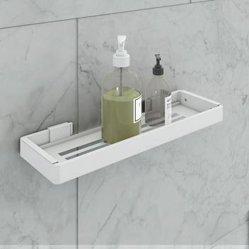 Porta Shampoo Stander Branco - JEP COMERCIAL - Porta Shampoo - Magazine ...