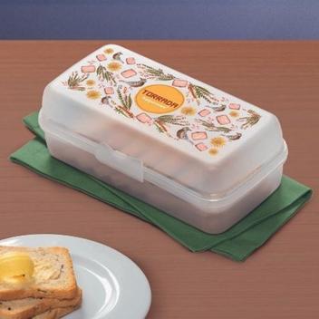 Porta torrada floral da tupperware - Tupperware - Pote - Magazine Luiza