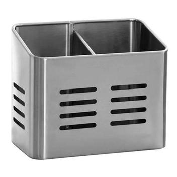 Porta Utensílios DUO com Dupla Armazenagem em Inox - Mimo Style ...