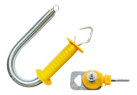 Porteira com Mola 6m C/ Engate Cerca Elétrica Rural Injetec - Ferragem ...