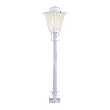 Poste Decorativo Quadrado 1,25M Branco Ideal - Poste de Jardim ...