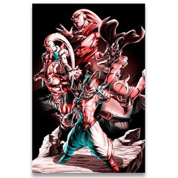 Poster 42Cm X 30Cm A3 Brilhante Dragon Ball Majin Boo - Bd net ...
