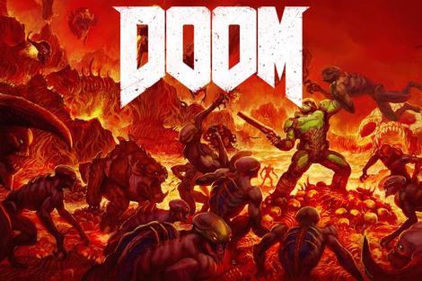 Poster Cartaz Jogo Doom B - Pop Arte Poster - Pôster - Magazine Luiza