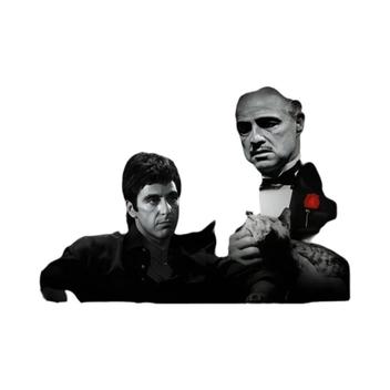 Pôster De Arte De Parede Com Estampa Em Tela Do Filme "O Poderoso ...