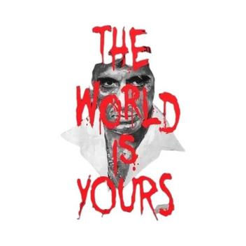 Pôster De Arte De Parede Com Estampa Em Tela Do Filme "O Poderoso ...