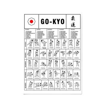 Pôster De Técnicas De Judô Kodokan Gokyo Impressão Em Tela Judoka Dojo ...