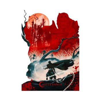 Poster de Tela Canvas Castlevania - Arte para Quarto, Sala de Jogos e ...